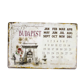 Tin Calendar - Cangnan Fujia Crafts Co.,Ltd